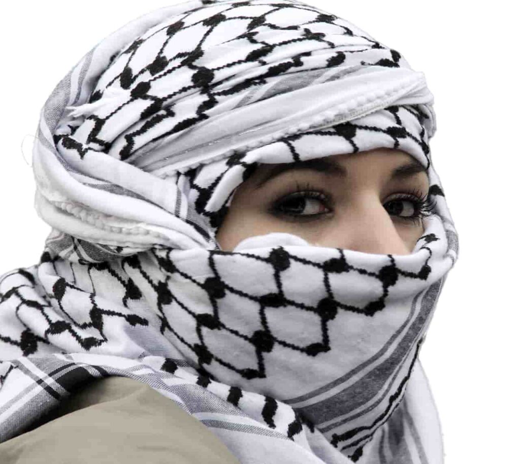 Keffiyeh Scarf Palestinian Shemagh - HERBS SOUQ